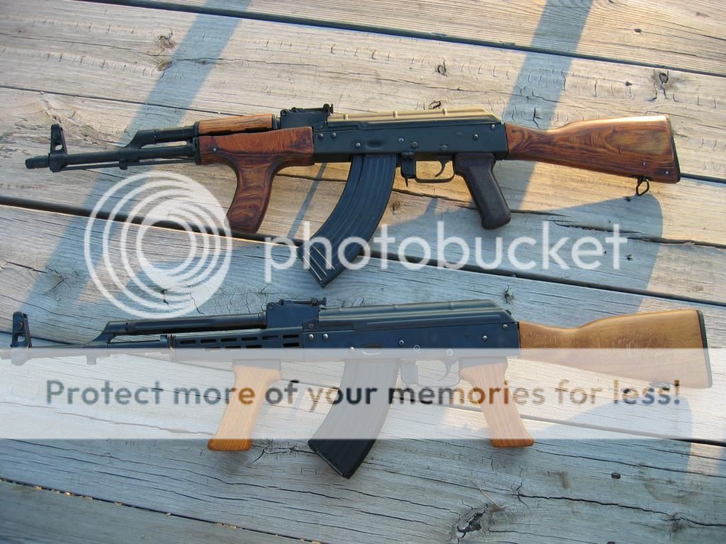 Couple of almost finished builds. | AK Rifles